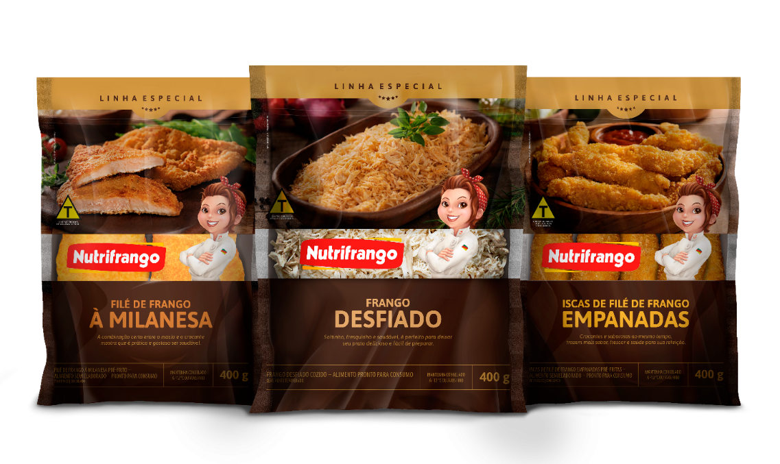 Nutrifrango lança no mercado novos produtos da linha especial Nutrifrango lança no mercado novos produtos da linha especial