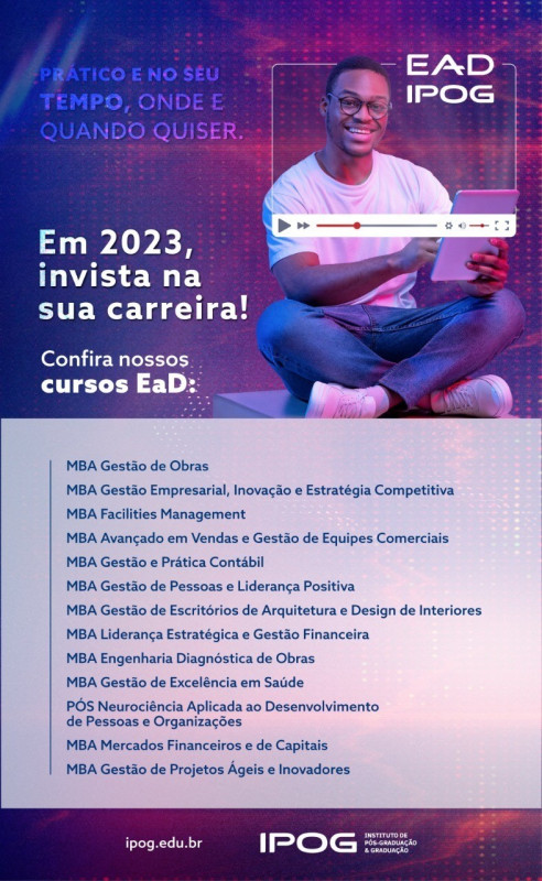 Novidade do IPOG Instituto de Pós-graduação